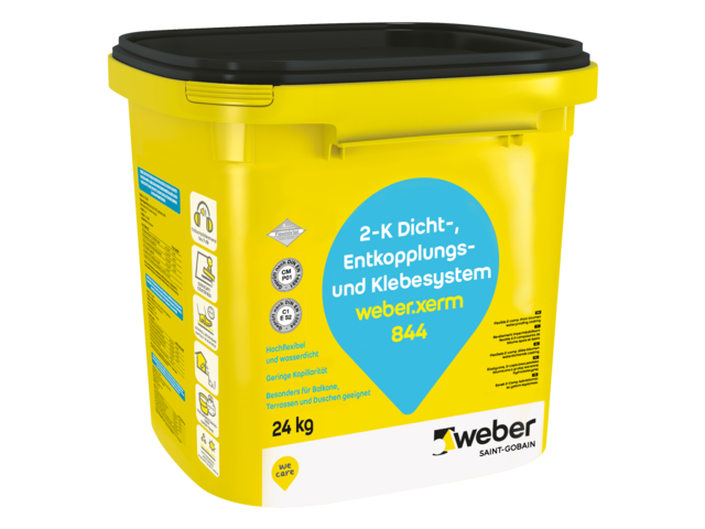 weber.xerm 844 - 2 komponentu hidroizolācija un flīžu līme | Weber